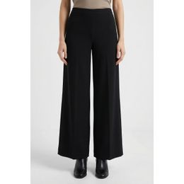 MAC Damen Stretch-Hose "CORALIE"schwarz, Gr. 36, unifarben, Web, Obermaterial: 91% Polyester, 9% Elasthan, Hosen, Seitliche Eingrifftaschen mit