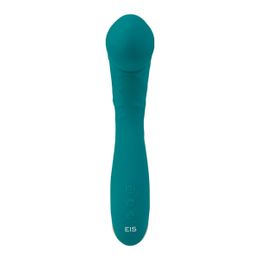 Edler G-Punkt-Vibrator aus Silikon, 21 cm