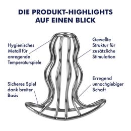 EIS Tunnel-Analplug - Gr&ouml;&szlig;e M, 10 cm
