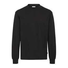 !Solid Langarmshirt SOLID "Langarmshirt SDReynaldo", Herren, Gr. XXL, schwarz (true schwarz), Obermaterial: 100% Baumwolle CO., Shirts Langarmshirt