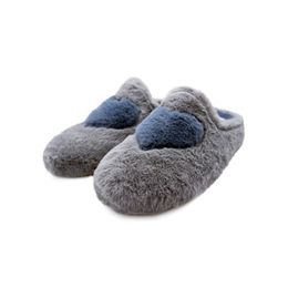 THIES Pantolette 'THIES 1856 Rec Heart Slipper Love' Damen Gr&ouml;&szlig;e 39 grau