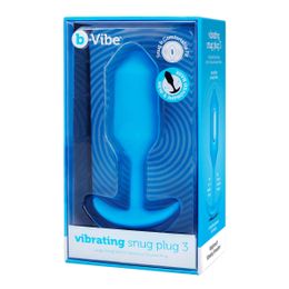 b-Vibe Vibrating Snug Plug 3, 13,8 cm