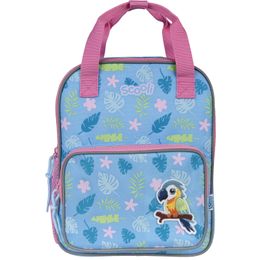 Kinderrucksack Scooli "Mini-Me", M&auml;dchen, Gr. B/H/T: 24cm x 29cm x 13cm, paula papagei, Polyester, Rucks&auml;cke Kinderrucksack