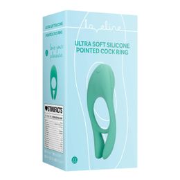 Ultra Soft Silicone Pointed Cock Ring, 3,8 cm