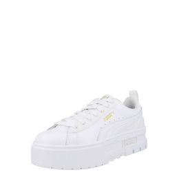 Puma Sneaker 'Mayze' Damen Gr&ouml;&szlig;e 6 gold / wei&szlig; Sommerschuhe