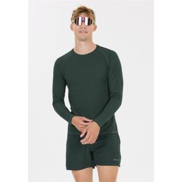 Langarmshirt Endurance "Geaymay", Herren, Gr. S, gr&uuml;n, 100% Polyester, unifarben, normal, Rundhals, Shirts Langarmshirt, atmungsaktiv