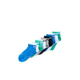 Puma Socken M&auml;dchen Gr&ouml;&szlig;e 35/38 blau / grau / limette / schwarz / wei&szlig;