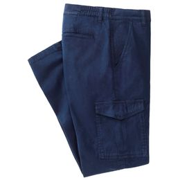 Marco Donati Herren 2-in-1-Hose, blau, Gr. 28, unifarben, 97% Baumwolle, 3% Elasthan, Hosen
