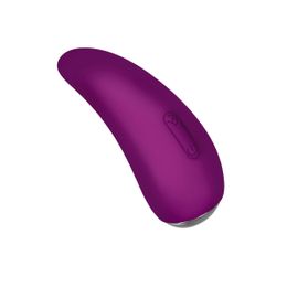 EIS Zungenf&ouml;rmiger Auflegevibrator aus Silikon, 9 cm