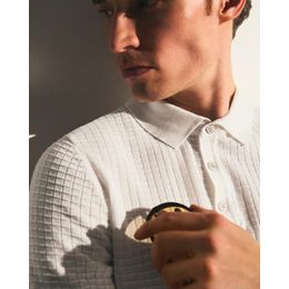 JOOP! JOOP Damen Poloshirt "Vanceo"natural, Gr. S, Shirts, strukturiert, regular fit