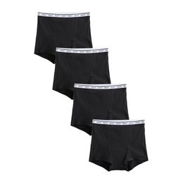 next Panty (Perioden-Boyshorts) Damen Gr&ouml;&szlig;e L schwarz / wei&szlig;