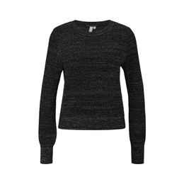 QS Pullover Damen Gr&ouml;&szlig;e M schwarz / silber