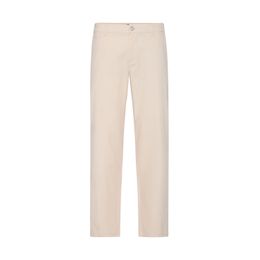 Leinenhose INDICODE "Leinenhose IDPassolo", Herren, Gr. L, N-Gr, beige (fog), Obermaterial: 55% Leinen LI. 45% Baumwolle CO., Hosen