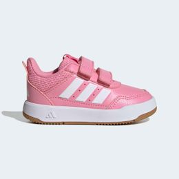 M&auml;dchen Sneaker "TENSAUR SPORT 3.0 KIDS", adidas Sportswear, Gr. 23, pink, Synthetik, Textil, Schuhe, f&uuml;r Kinder, mit Klettverschluss
