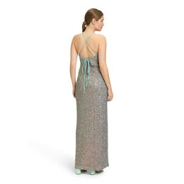 Vera Mont Damen Abendkleid "Damen figurbetont", blau, Gr. 38, Obermaterial: 95% Polyester, 5% Elasthan. Futter: 100% Polyester, Kleider, Material