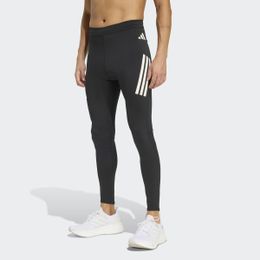 Lauftights adidas Performance "ADI365 ICONIC/// RUNNING LEGGINGS", Herren, Gr. XL, N-Gr, schwarz, normal, gr., Obermaterial: 85% Polyester, 15% Elasthan, Hosen Lauftights