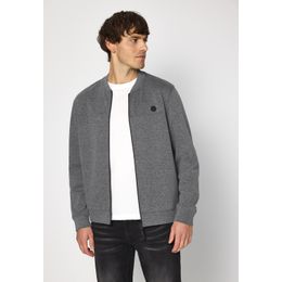 Street One MEN Herren Blouson, grau, Gr. XXXL, unifarben, Web, 90% Baumwolle, 10% Polyester, Jacken, mit Taschen-Detail