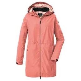 Parka Killtec "KOS 35 WMN PRK", Damen, Gr. 38, pfirsich, Obermaterial: 100% Polyester;Futter: 100% Polyester, Jacken Parka, Wasser- und winddichter Damenparka, atmungsaktiv, verstellbar