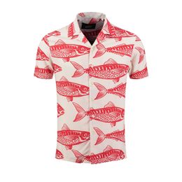 Key Largo Hemd Herren Gr&ouml;&szlig;e XXXL beige / rot