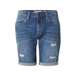 INDICODE Jeans Shorts 'Kaden Holes' Herren Gr&ouml;&szlig;e 33 blue denim