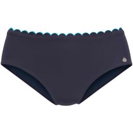 Lascana Damen Bikini-Hose, navy-t&uuml;rkis, Gr&ouml;&szlig;e 48A/B/C/D
