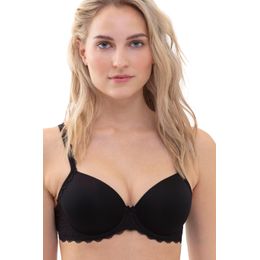 Mey Damen B&uuml;gel-BH "Amorous", Gr. 75, schwarz, Spitze, Obermaterial: 87% Polyamid, 13% Elasthan, BHs, Spitze im vorderen Unterbrustband