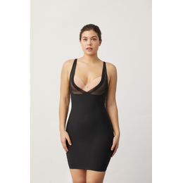 YSABEL MORA Damen Unterkleid, Gr. M, schwarz, Mikrofaser, Obermaterial: 73% Polyamid, 27% Elasthan, Kleider, mittlerer Shape-Effekt, elastisch,