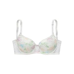 Vivance Damen Schalen-BH, pastel gebl&uuml;hmt, Gr&ouml;&szlig;e 90B