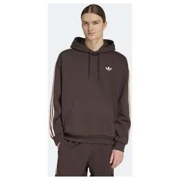 Kapuzensweatshirt Adidas ORIGINALS "ADICOLOR CLASSICS 3-STREIFEN HOODIE", Herren, Gr. 3XL, aurora coffee, Obermaterial: 70% Baumwolle, 30% Polyester, angesetztes B&uuml;ndchen, Sweatshirts