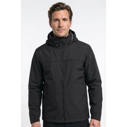 Sch&ouml;ffel Regenjacke SCH&Ouml;FFEL "Jacket Style Bohorok MNS", Herren, Gr. 46, schwarz, Obermaterial: 100% Polyester, Jacken Regenjacke, f&uuml;r Trekking und Wandern, wasserdicht mit 10.000 mm Wassers&auml;ule