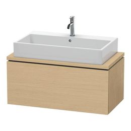 Duravit Waschtischunterschrank L-Cube 92x47,7cm, Ei Nat, f&uuml;r Konsole, 1 Auszug (LC580303030)