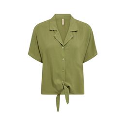 soyaconcept Damen Blusentop "Soya Concept Shirt SC_RADIA"7215 calliste gr&uuml;n, Gr. S, Obermaterial: 100% Viskose, Blusen