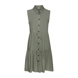 Vivance Damen Sommerkleid, khaki, Gr&ouml;&szlig;e 36