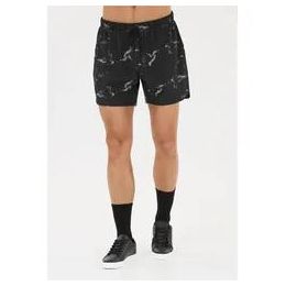 Shorts Virtus "Lavis", Damen, Gr. XXL, US-Gr&ouml;&szlig;en, schwarz, 95% Polyester, 5% Elasthan, bedruckt, Hosen Shorts, 4-Wege Stretch