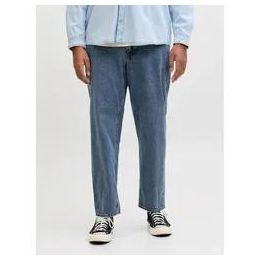 Jack & Jones PlusSize Relax-fit-Jeans "JJICHRIS JJORIGINAL SQ 7", Herren, Gr. 40, L&auml;nge 32, blau denim, Denim/Jeans, Obermaterial: 100% Baumwolle, JACK & JONES PLUSSIZE, unifarben, bequem lang, Jeans, mit Five-Pocket-Design