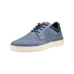 Sneaker Bullboxer "Bullboxer Sneaker Leder/Textil", Herren, Gr. 42, navy, Leder, Textil, Schuhe Sneaker