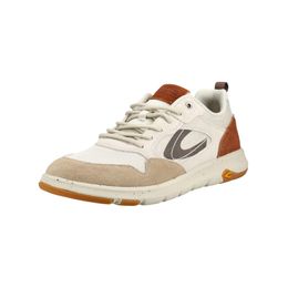 Sneaker Camel Active "Camel Active Sneaker Leder/Textil", Herren, Gr. 41, natur, Leder, Textil, Schuhe Sneaker