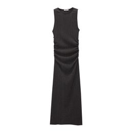 Pull&Bear Pull&bear Kleid Damen Gr&ouml;&szlig;e 40 anthrazit Winterkleid