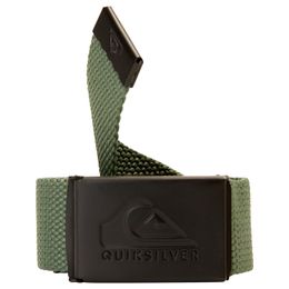 Stoffg&uuml;rtel Quiksilver "Principal Schwack", Herren, forest, Obermaterial: 100% Microfaser;, G&uuml;rtel Stoffg&uuml;rtel