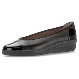 Ballerina Gabor "Sportliche Ballerina", Damen, Gr. 35, schwarz, Schuhe Ballerina