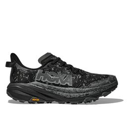 Laufschuh Hoka One One "SPEEDGOAT 6 GORE-TEX", Damen, Gr. 37, schwarz, outer orbit, Synthetik, Textil, mehrfarbig, Schuhe Laufschuh, wasserdichter Trailrunningschuh