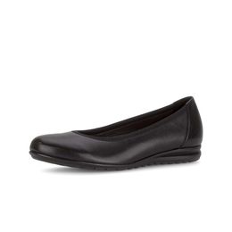 Ballerina Gabor "Sportliche Ballerina", Damen, Gr. 37,5, schwarz, Schuhe Ballerina
