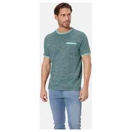 Rundhalsshirt Babista "T-Shirt ORIELLO", Herren, Gr. XXL, blau (dunkelblau gestreift), Obermaterial: 100% Baumwolle CO., Shirts Rundhalsshirt