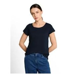 T-Shirt Tom Tailor, Damen, Gr. 3XL, sky captain, Jersey, Obermaterial: 100% Baumwolle, unifarben, regular fit normal, Rundhals, Shirts T-Shirt