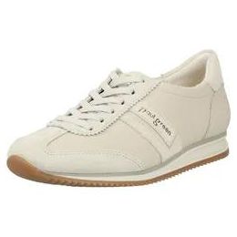 Sneaker Paul Green "Paul Green Sneaker Veloursleder", Damen, Gr. 39, ivory, Veloursleder, Schuhe Sneaker