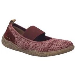 Ballerina Josef Seibel "Wynona 07, orchidee", Damen, Gr. 40, rot (orchidee), Obermaterial: 80% Rindsleder Leather cow. 20% Textilmaterial TEXMAT., Schuhe Ballerina
