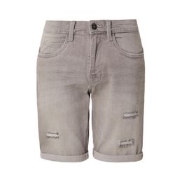 INDICODE Jeans Shorts 'INKaden Holes' Herren Gr&ouml;&szlig;e 38 grey denim