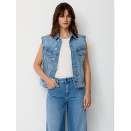 Paddock's Paddocks Weste Damen Gr&ouml;&szlig;e XL blue denim