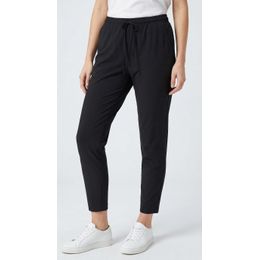 KjBRAND Damen 7/8-Hose "Susie XS", schwarz, Gr. 54, unifarben, Web, Obermaterial: 75% Polyamid, 25% Elasthan, Hosen, in gro&szlig;en Gr&ouml;&szlig;en, mit Bindeband