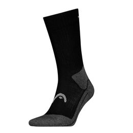 Head Damen Wandersocken "Head HIKING WARM LONG CREW 1P", Gr. 35, schwarz, Obermaterial: 40% Polyamid, 37% Wolle, 19% Polyester, 4% Elasthan, Socken,